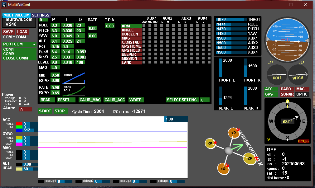 No Rc Signals Received By Arduino Mega With Multiwii And Other Firmware