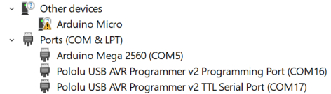Hide Arduino device from Ports (COM & LPT) - Programming - Arduino Forum