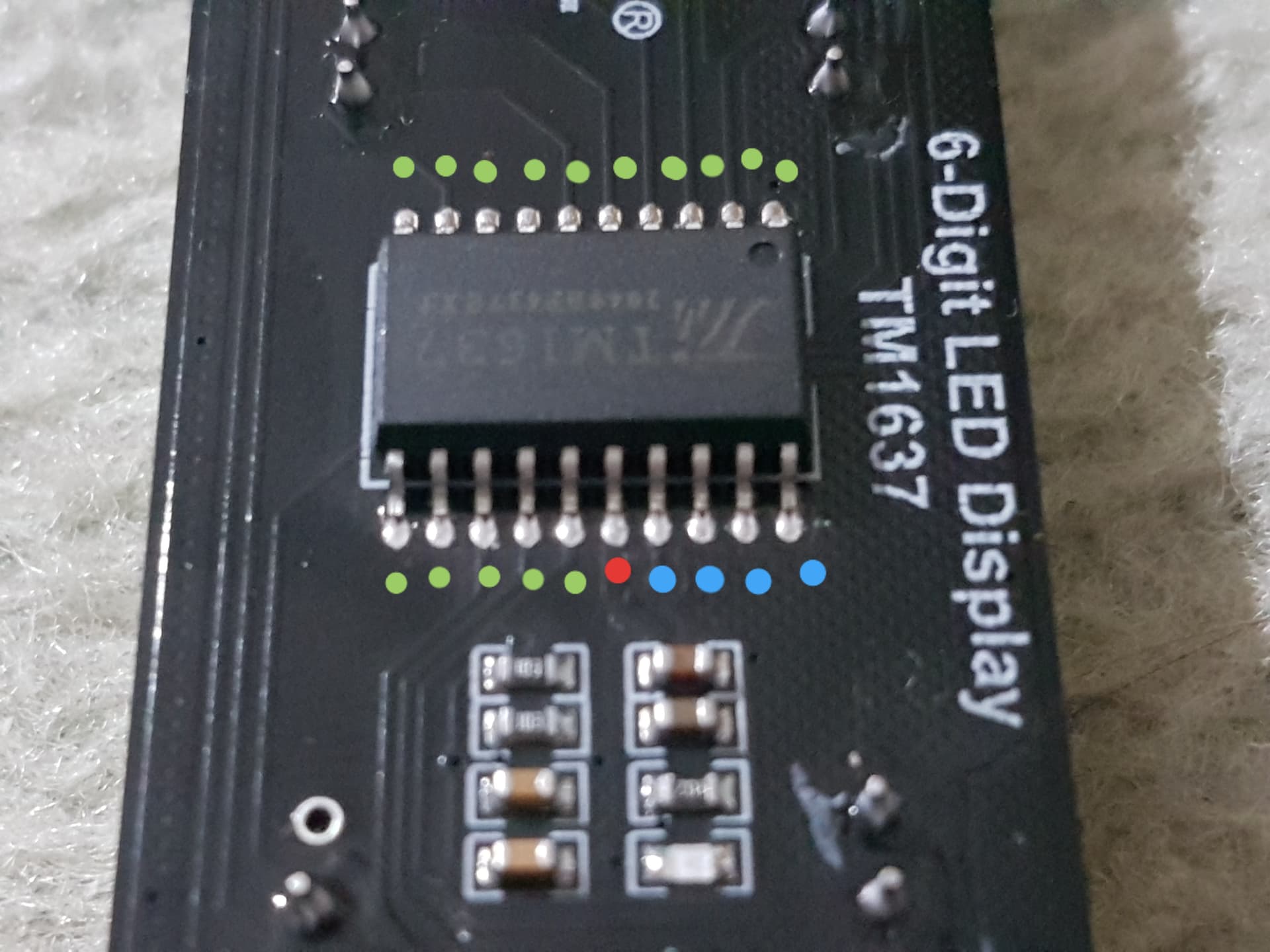 6-digit TM1637-working only 4 - LEDs and Multiplexing - Arduino Forum