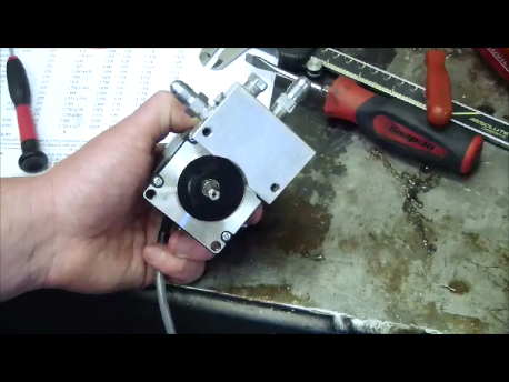 Hydraulic pump for robotics driven by stepper motor 1000PSI - Motors ...