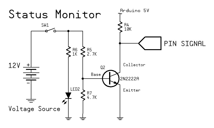 Detect If A Button Is Being Pressed From An External Circuit General Electronics Arduino Forum