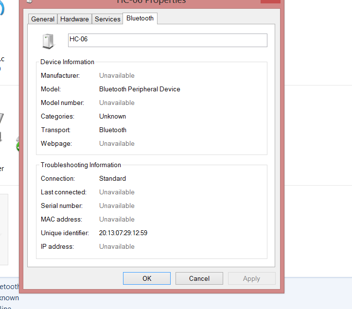 Unable to Open Connection with Bluetooth 2 Serial Modem - Networking ...