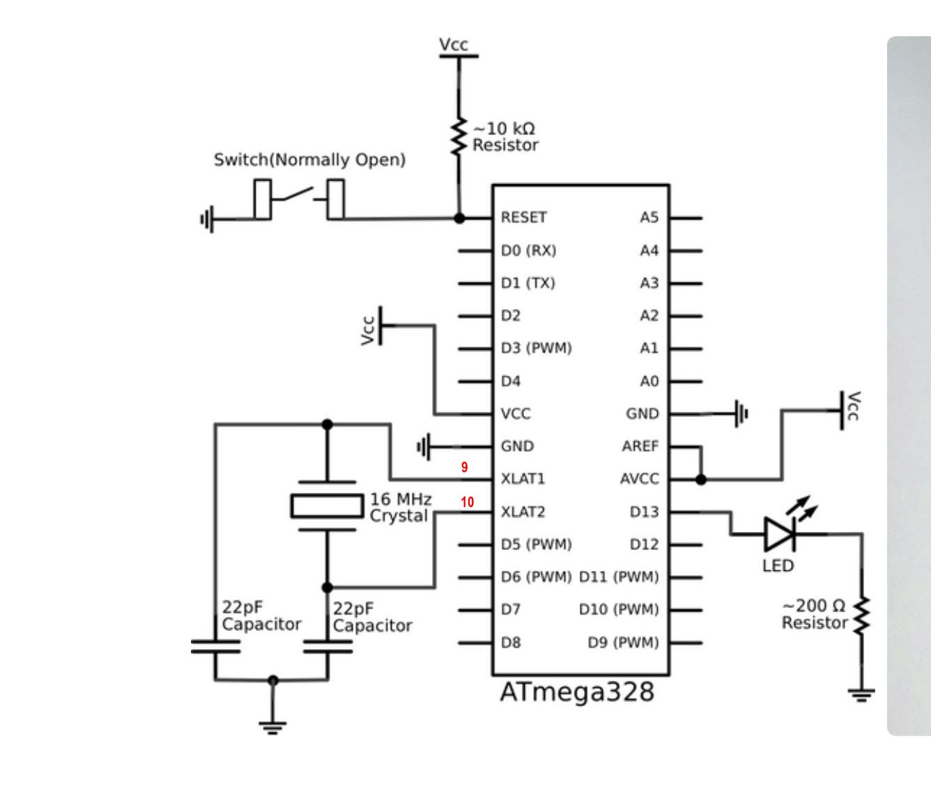 Need help wich correct crystal placement for ATMEGA328P-AU - Hardware Development - Arduino Forum