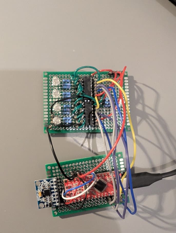 Chaining of shift registers not working - LEDs and Multiplexing - Arduino Forum