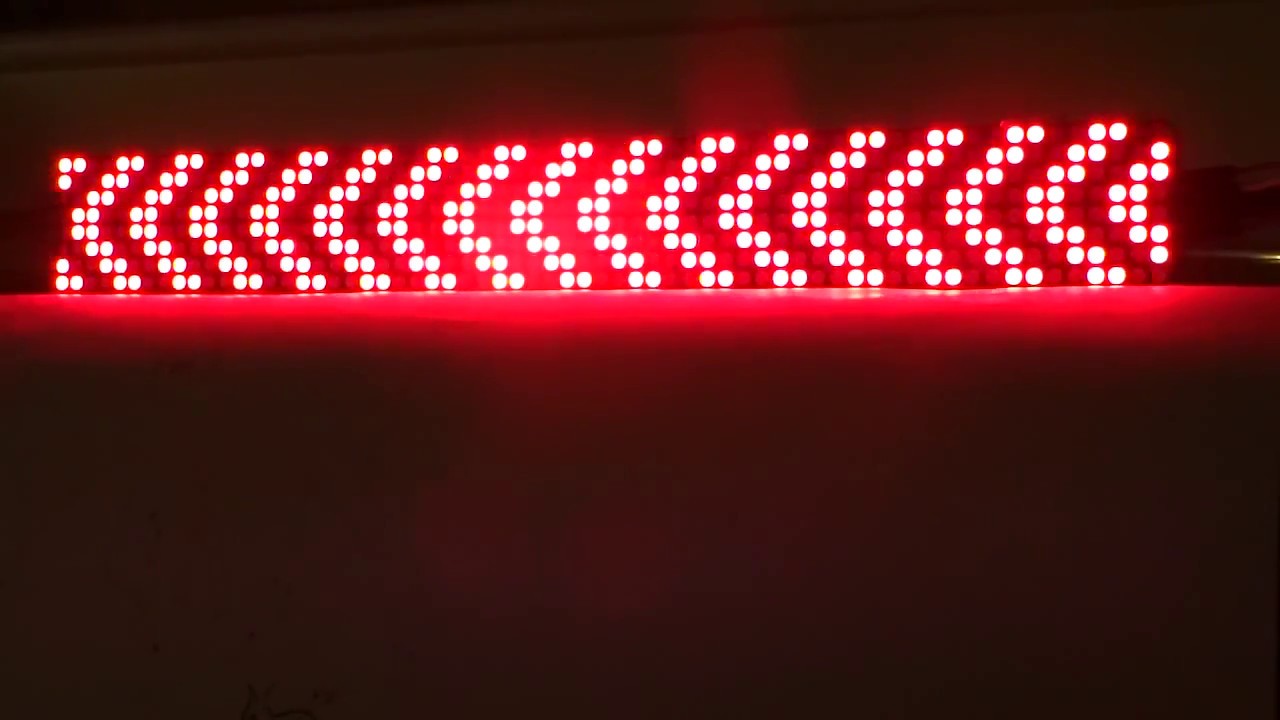 LED Matrix Animation speed. - LEDs and Multiplexing - Arduino Forum