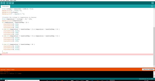 Project#3: love-o-Meter code issues - Starter Kit - Arduino Forum