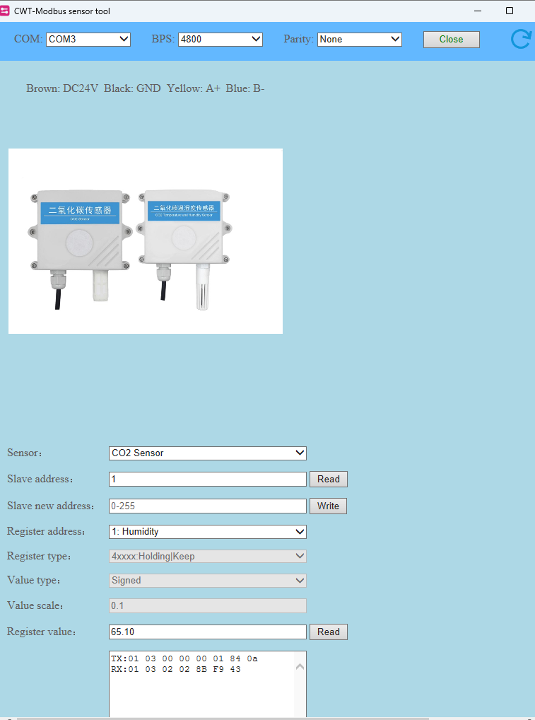 Arduino And Sensor Humidity Co2 And Temp Of Rs485 Networking Protocols And Devices
