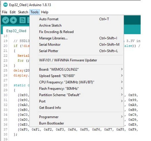 Error compiling for board WEMOS LOLIN32 - Programming - Arduino Forum