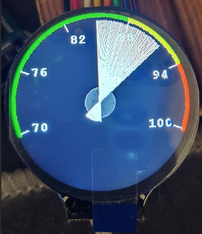 Creating a moving needle for a 1.28" TFT gauge - Programming - Arduino Forum