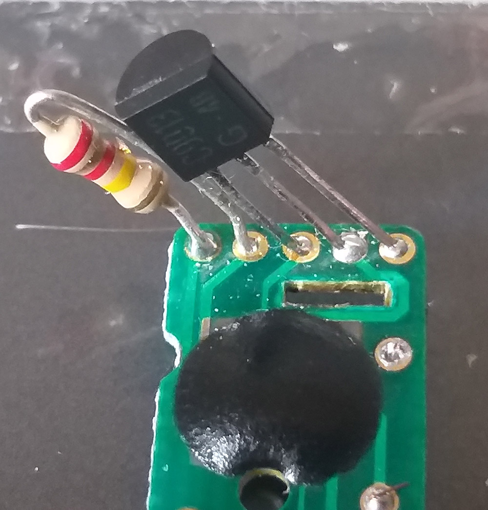 Creating a burst fire circuit. Facing problems with sound volume ...