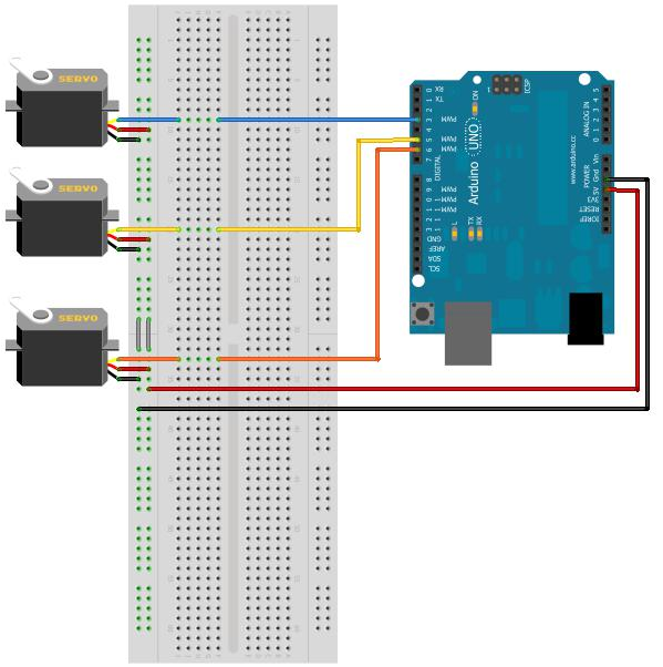 Multiples Servos Arduino Español Arduino Forum