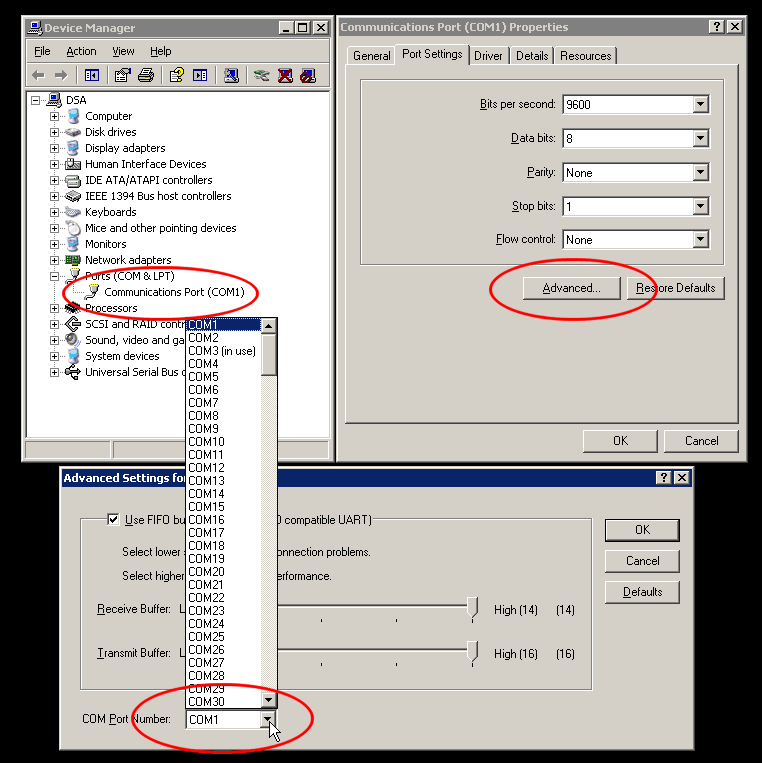 Aduino port change - Interfacing w/ Software on the Computer - Arduino Forum