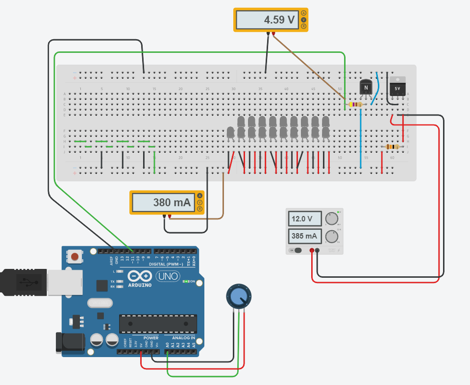One circuit with RGB strip, RGB buttons and LED buttons - General ...