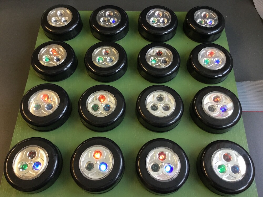 Keypad calculator with latching button - LEDs and Multiplexing ...