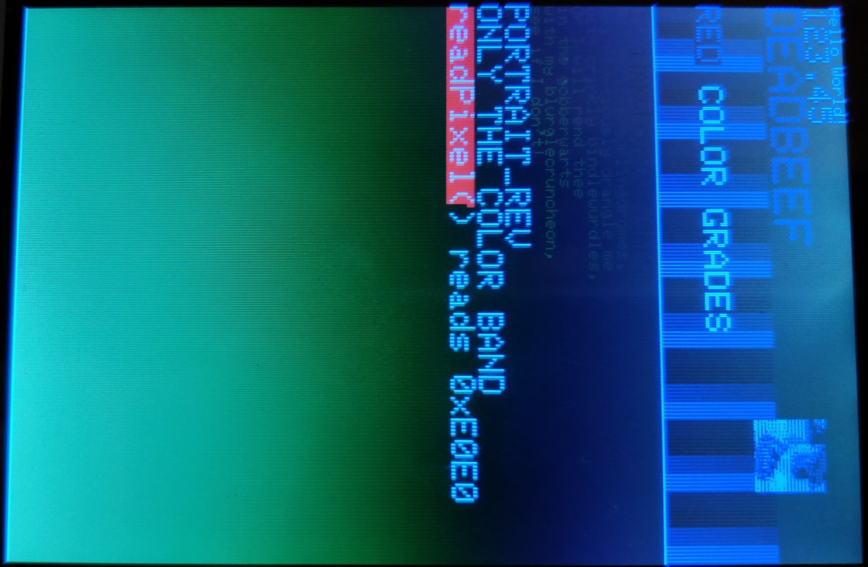 MCUFRIEND and 3.5" TFT Graphical Issues - Displays - Arduino Forum