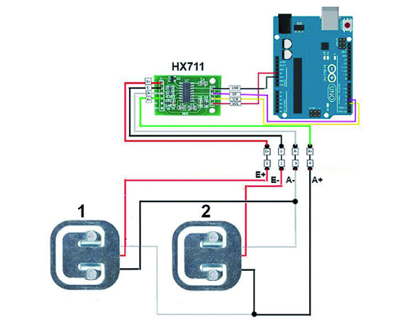 Hx711 e celle di carico - Hardware - Arduino Forum