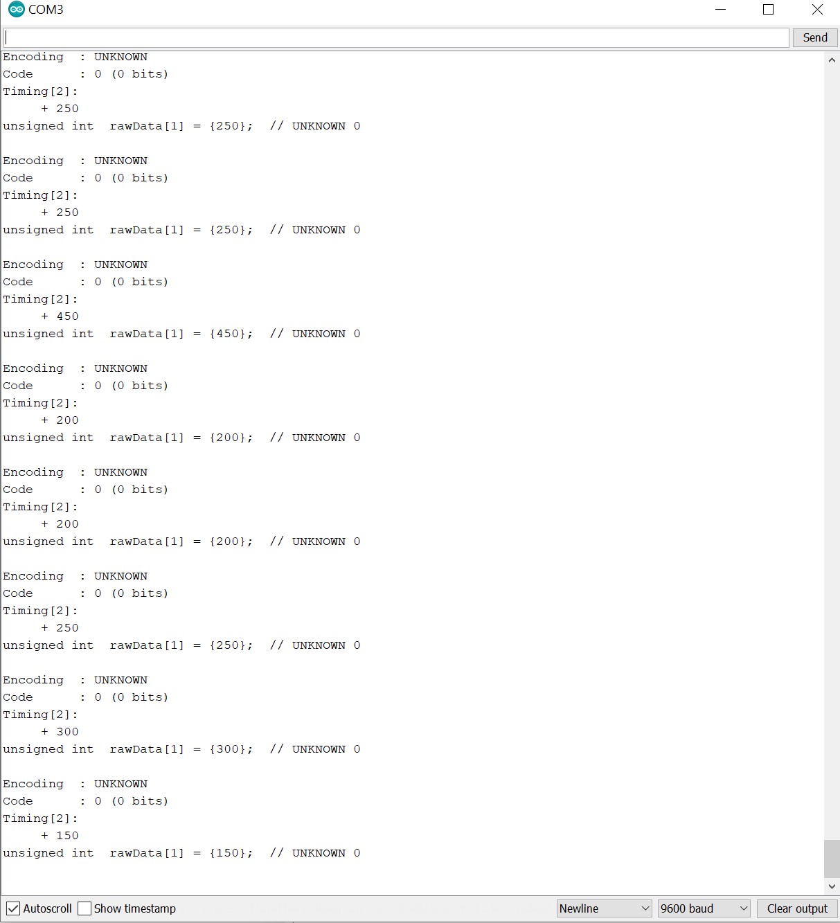 Raw Data From AC Remote Control - Sensors - Arduino Forum