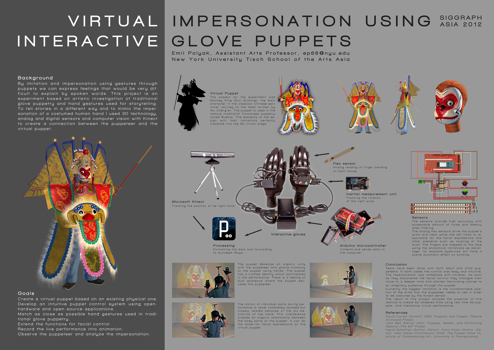 Arduino+Flex+IMU+Kinect+Maya - Showcase - Arduino Forum