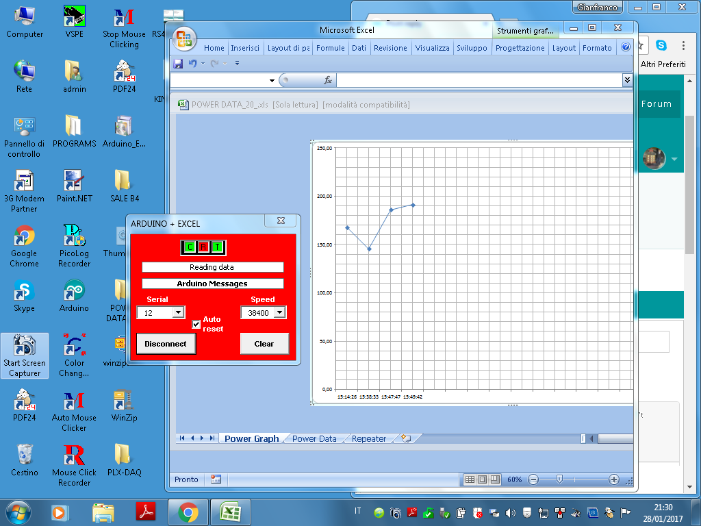 Full integration of Arduino Zero to Excel - Zero - Arduino Forum