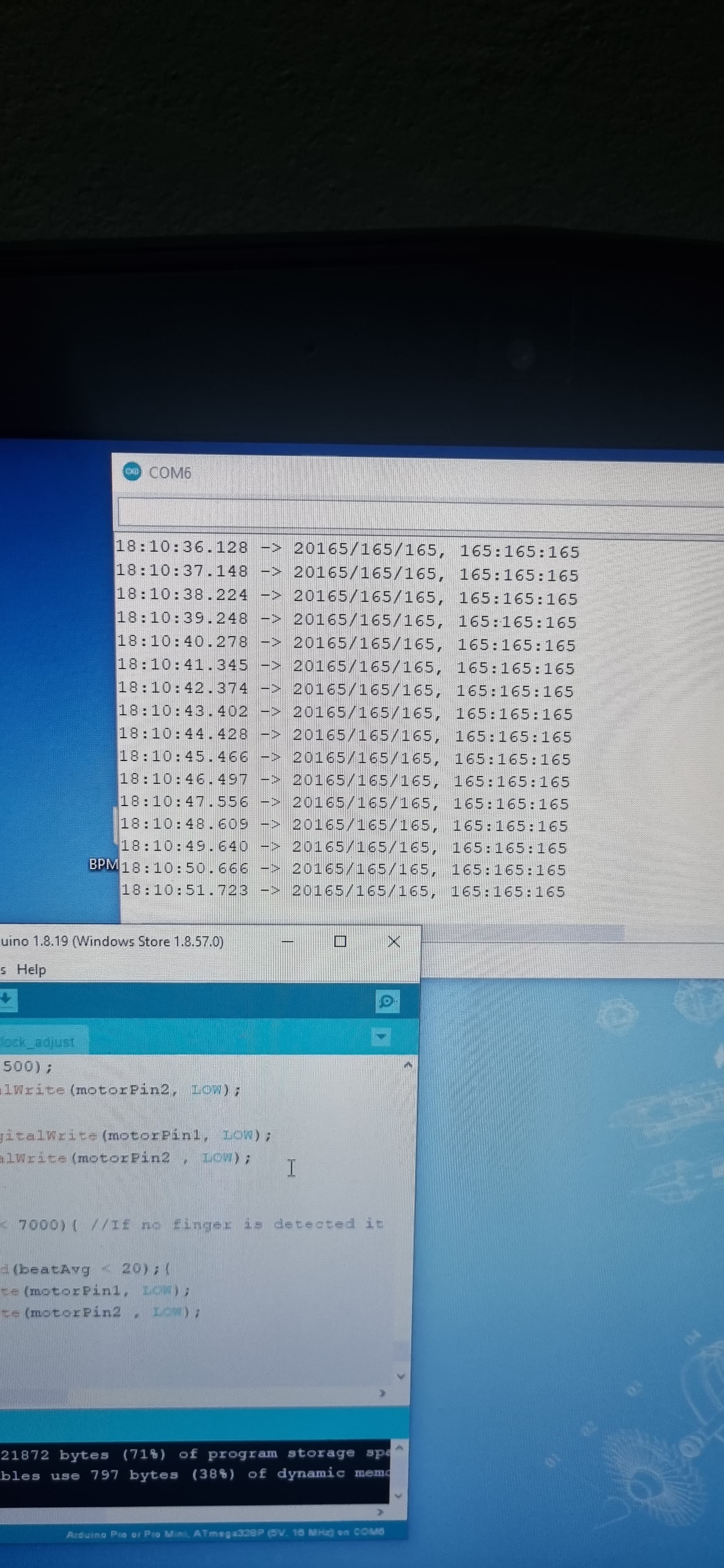Ds1302 displaying 20165 / 165 / 165 for date and 165 : 165 : 1 for the time - Programming ...