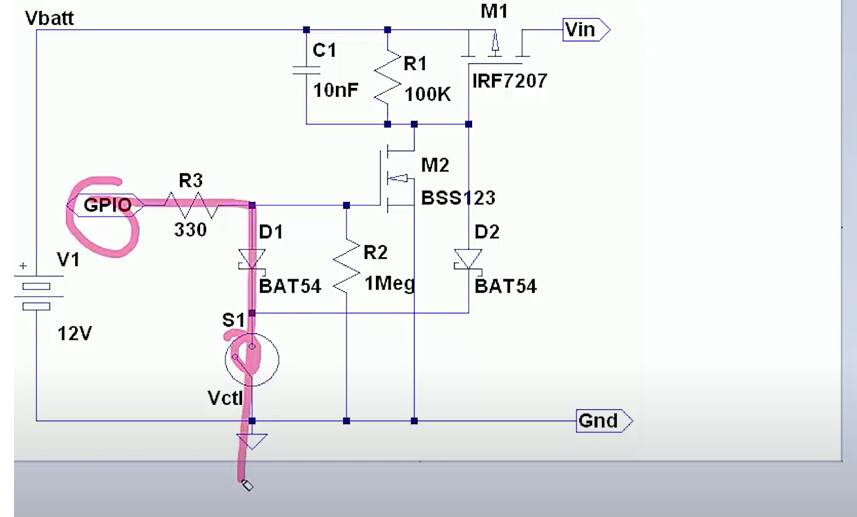 Latching Circuit With Single Gpio General Electronics Arduino Forum