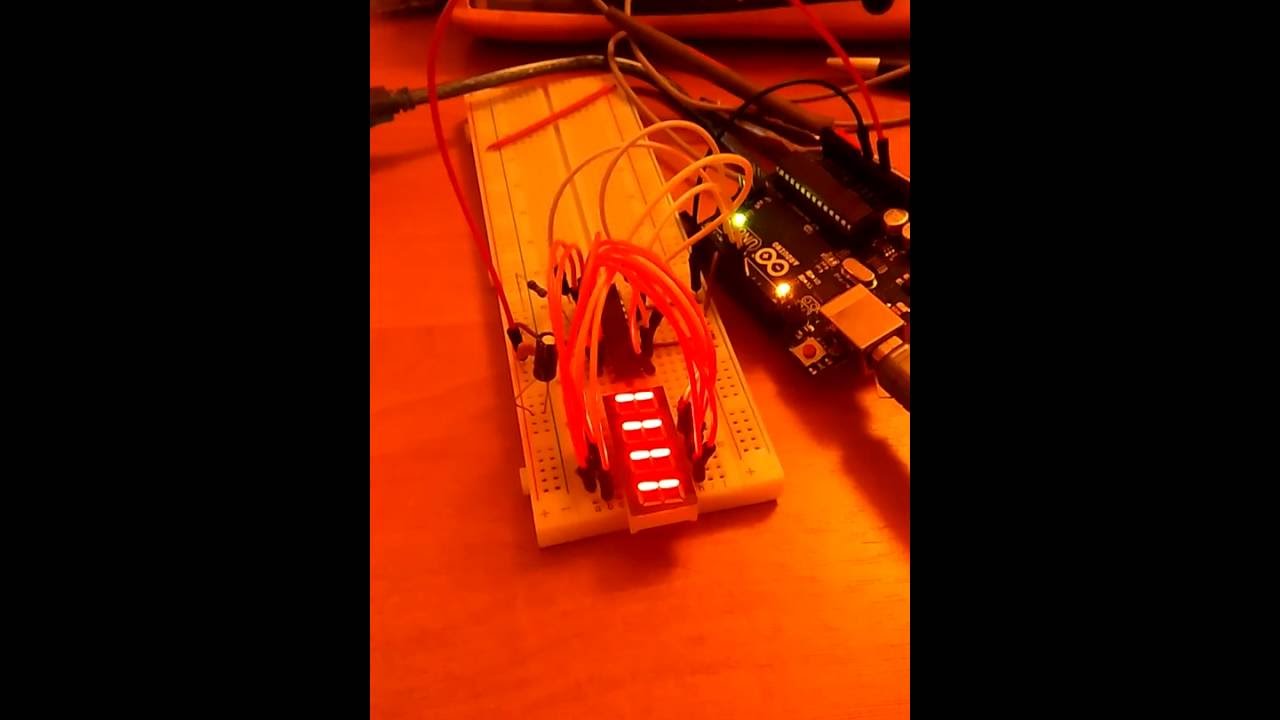 Led 4 segment display - MAX7219 - LEDs and Multiplexing - Arduino Forum
