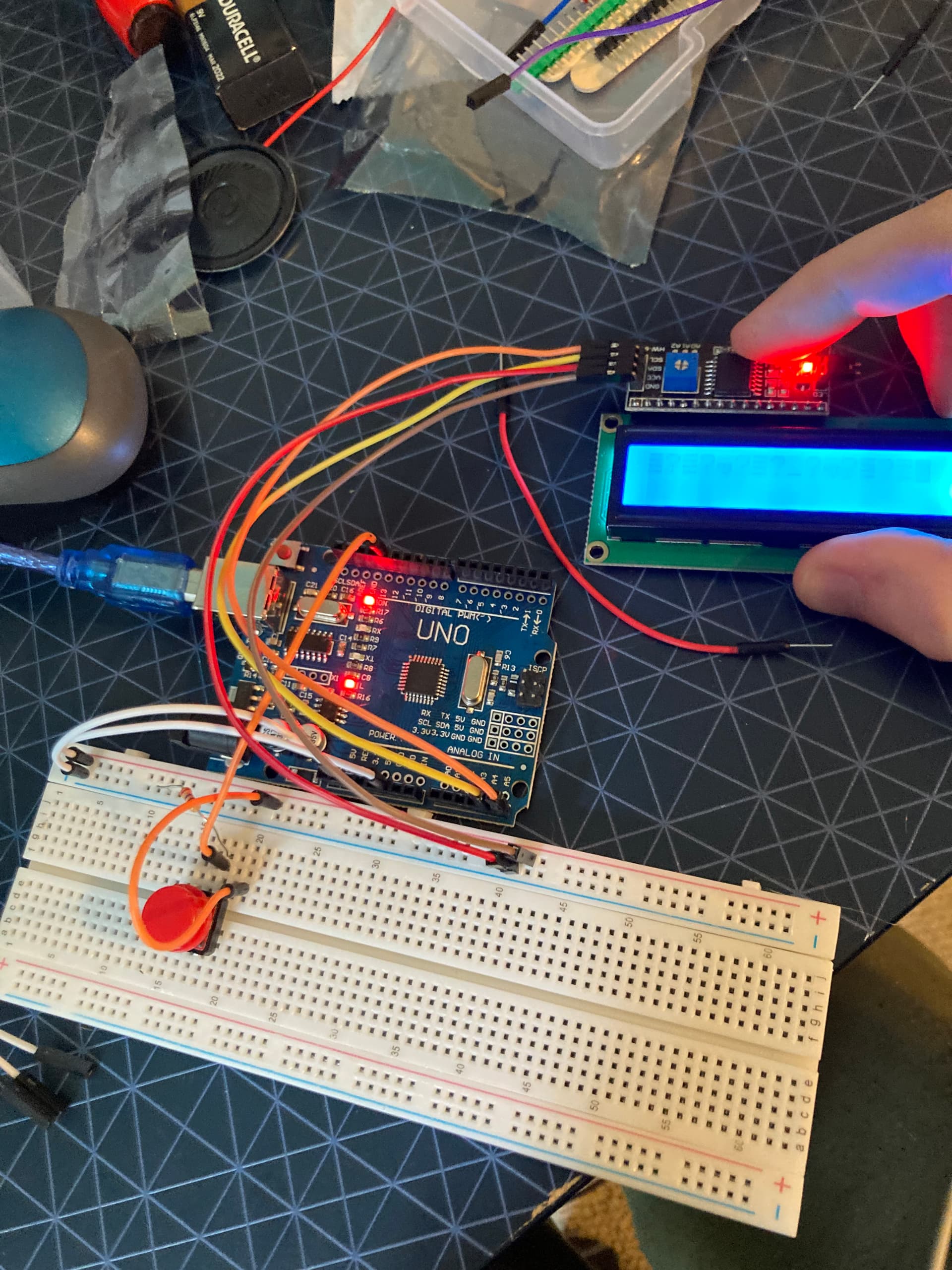 Lcd I2c Text Issue Using Hd44780 Library I2c Module Was Not Soldered To Lcd Displays 