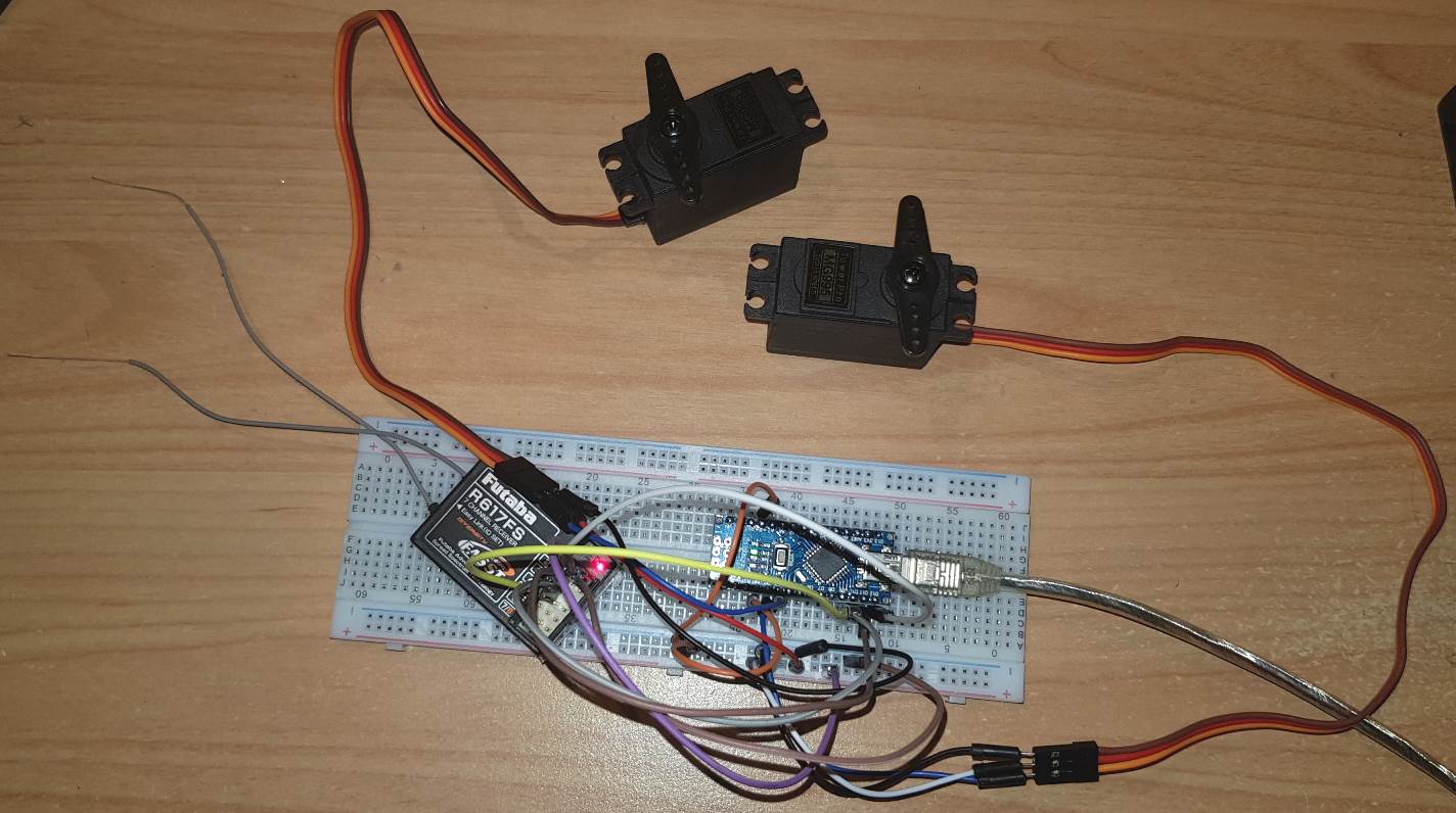 4 Servos PPM Empfänger über einen nano steuern - Deutsch - Arduino Forum