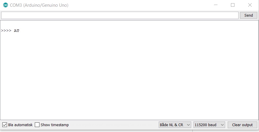 using AT commands gives no response in Serial Monitor - General ...