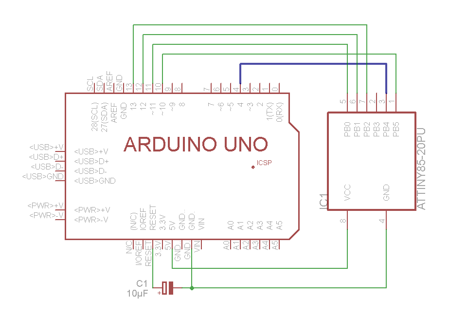 Direkte Serielle Kommunikation zwischen Attiny85 und Arduino UNO - Page 3 - Deutsch - Arduino Forum