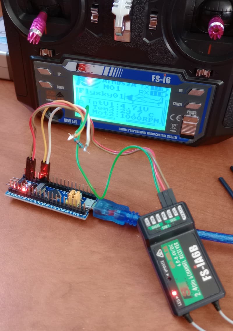 iBUSTelemetrie to STM32 Blue Pill - Jobs and Paid Consultancy - Arduino Forum