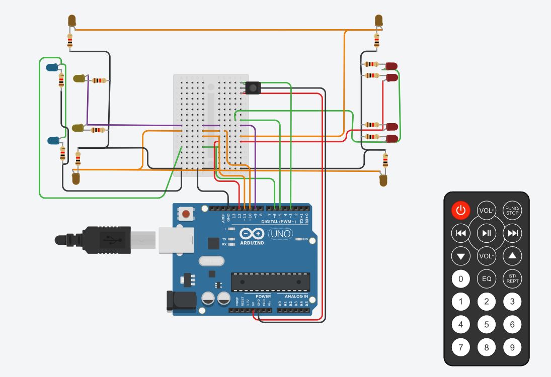 Led blink until IR remote ON/OFF same button - LEDs and Multiplexing ...
