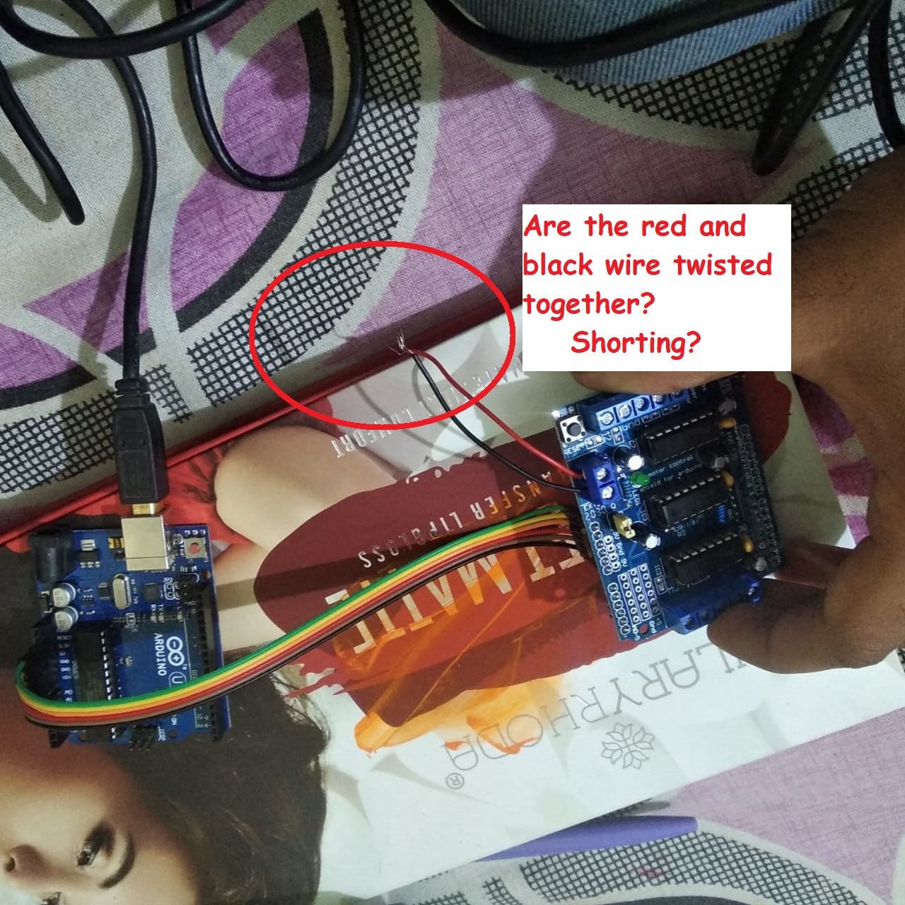 L293D motor driver shield power problem - Motors, Mechanics, Power and ...