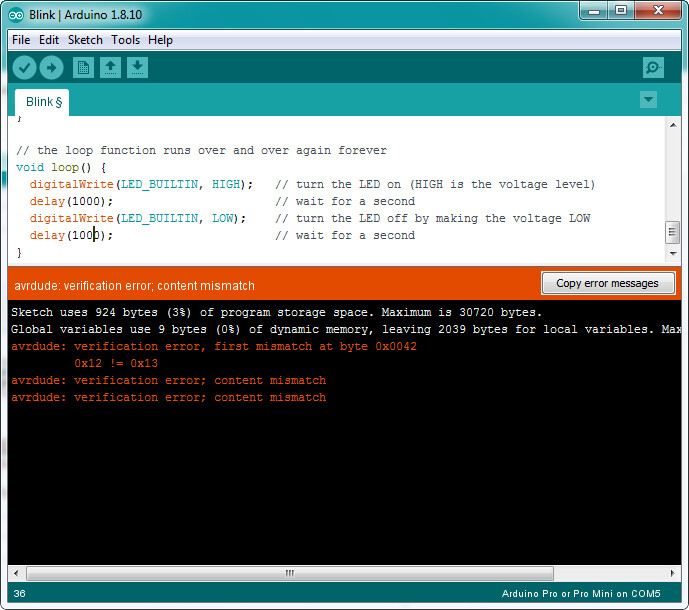 read Arduino Pro Mini - IDE 1.x - Arduino Forum