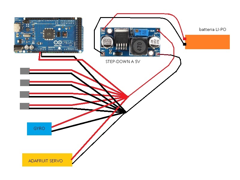 Utilizzo batteria LIPO per alimentare MEGA2560? - Hardware - Arduino Forum
