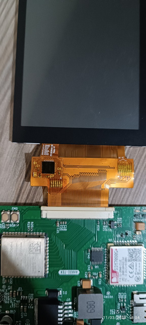 Ili9488 480 By 320 16 Bit Rgb Interface Is Not Displaying Anything Displays Arduino Forum