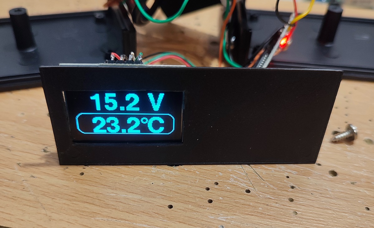 Need help for volt-thermometer with Nano and OLED - Sensors - Arduino Forum