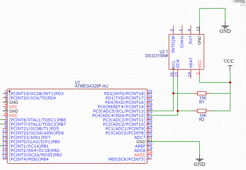 DS3231 SCL/SDA Resistors - General Electronics - Arduino Forum