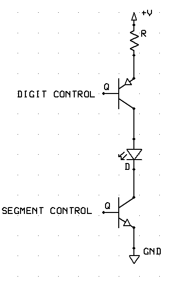 the Seven Segment Display where is the ground? - General Electronics ...
