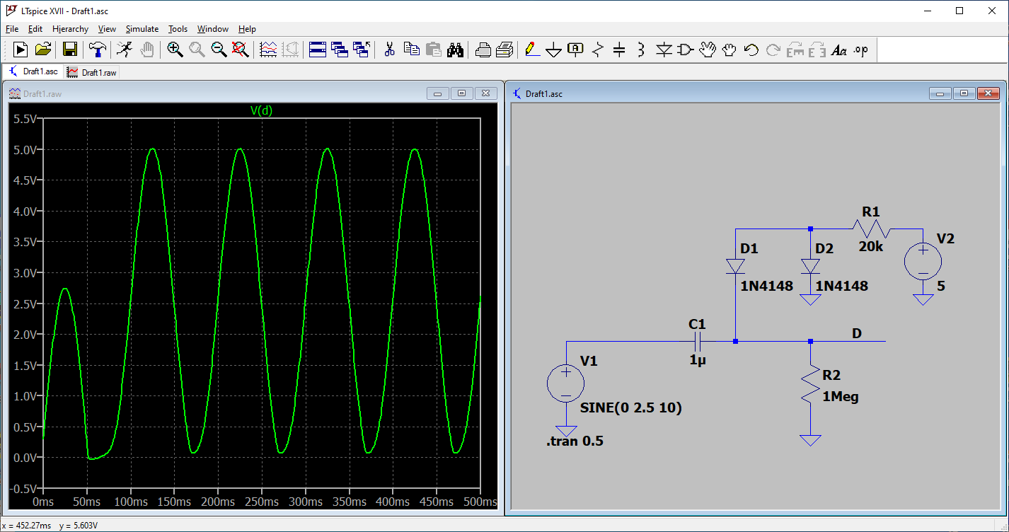 Negative Sine Wave Values Using DC Offset Programming Arduino Forum