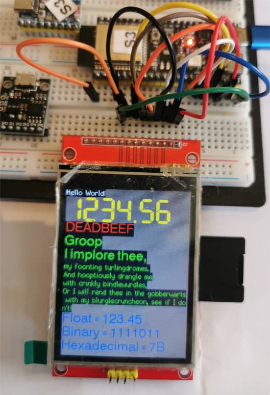 I can't display an image on ILI9341 using esp 32 S3 - Page 2 - Displays - Arduino Forum