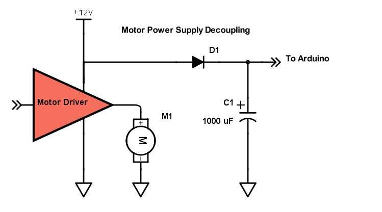 Motor decouple - General Electronics - Arduino Forum