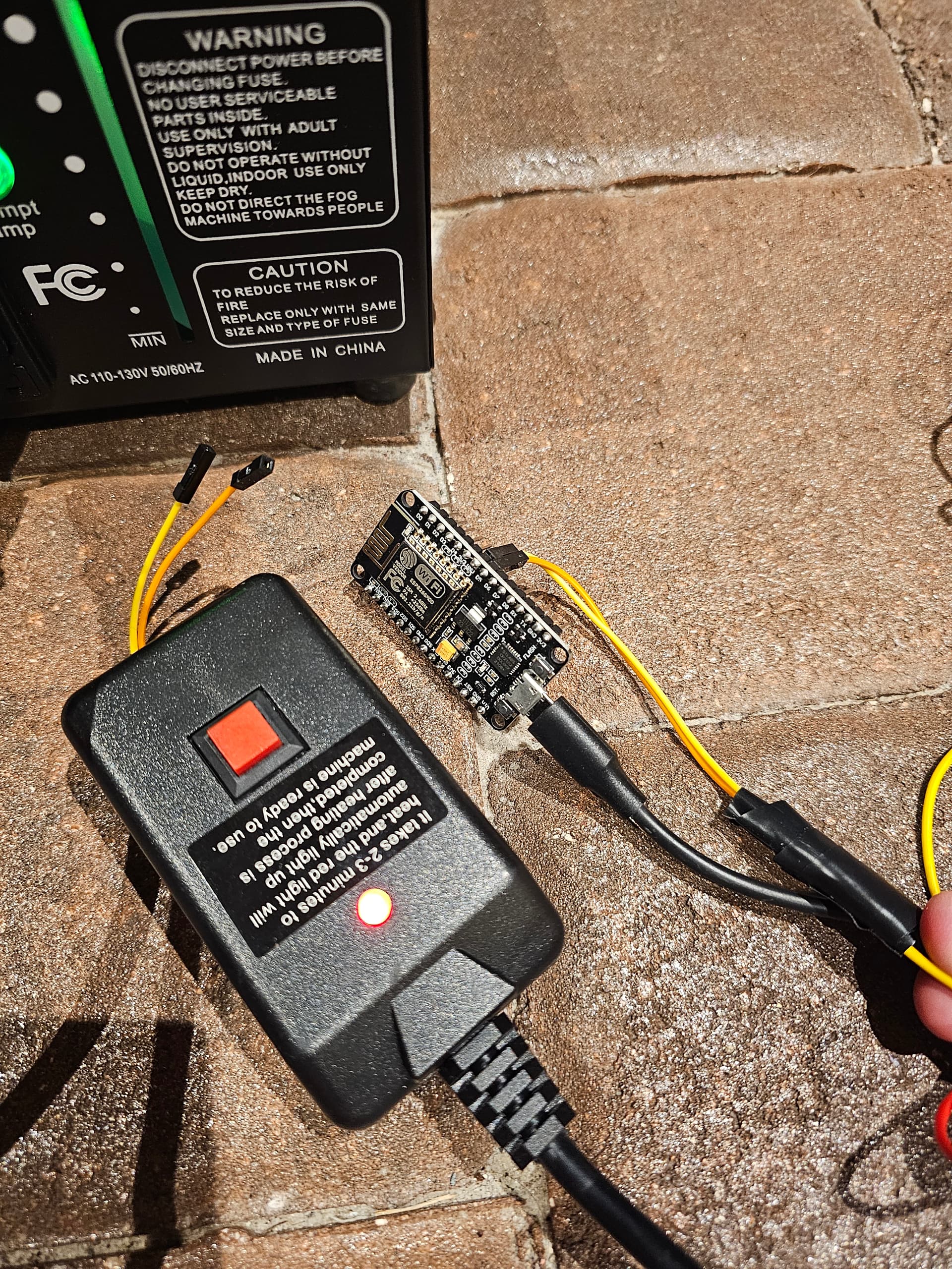 Fog Machine NodeMCU - Device Hacking - Arduino Forum