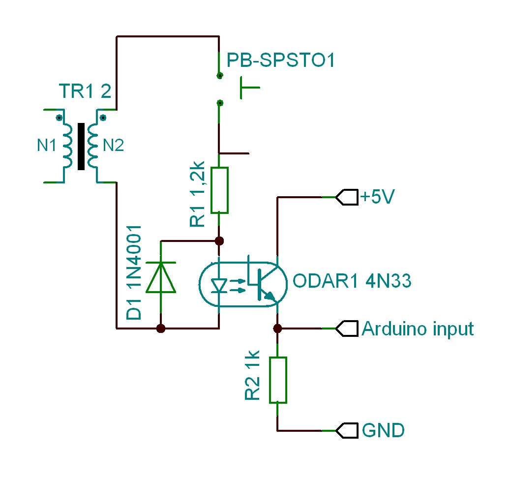 Step down 16 volts, 10 watts AC (yep, AC, not DC) to 5 volts DC ...