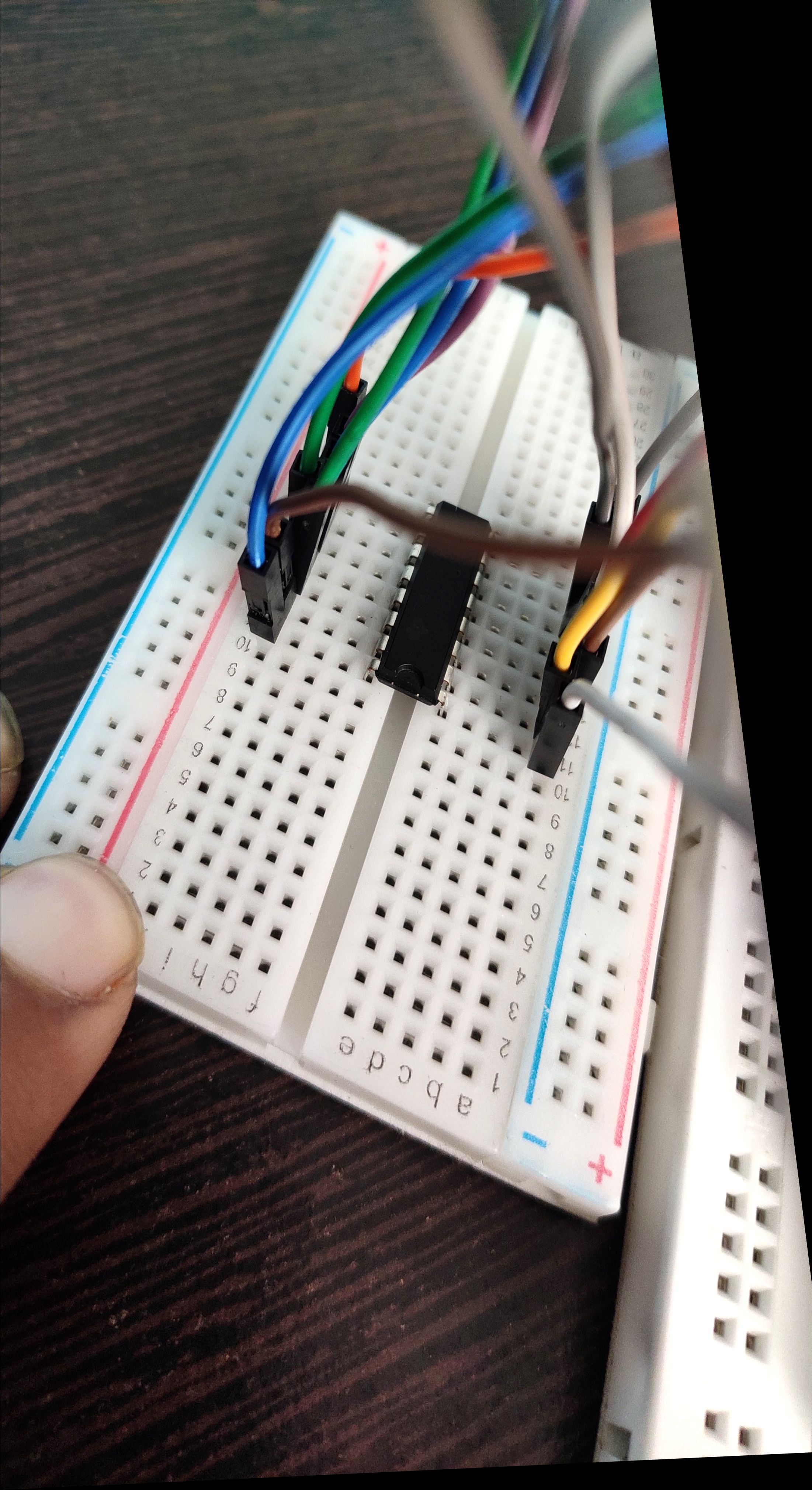All of my leds connected to 74hc595 shift register does not glowing properly. - LEDs and ...