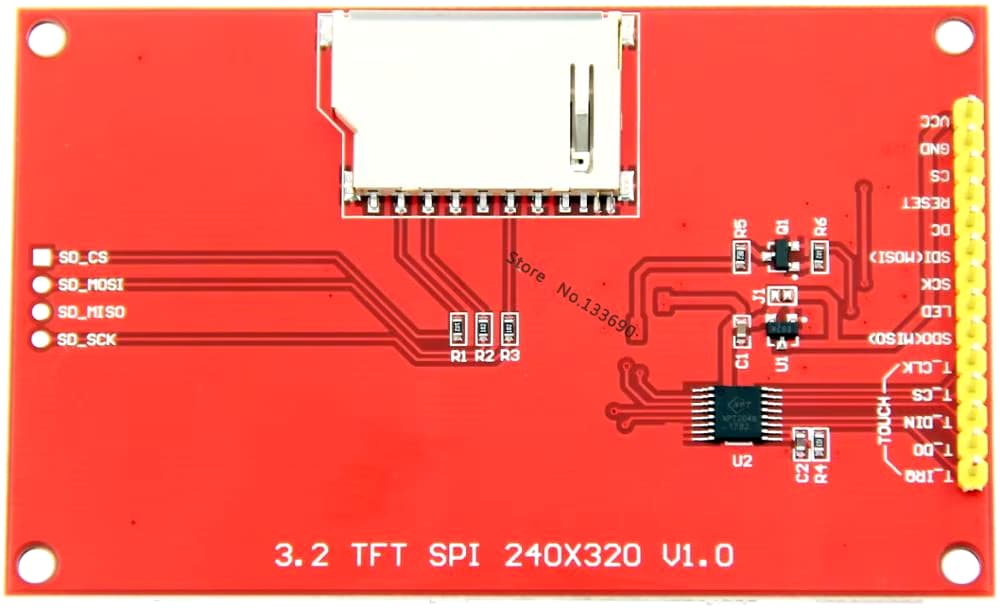 My Touchscreen Does Not Work With Esp32 Devkit V2 And Ili9341