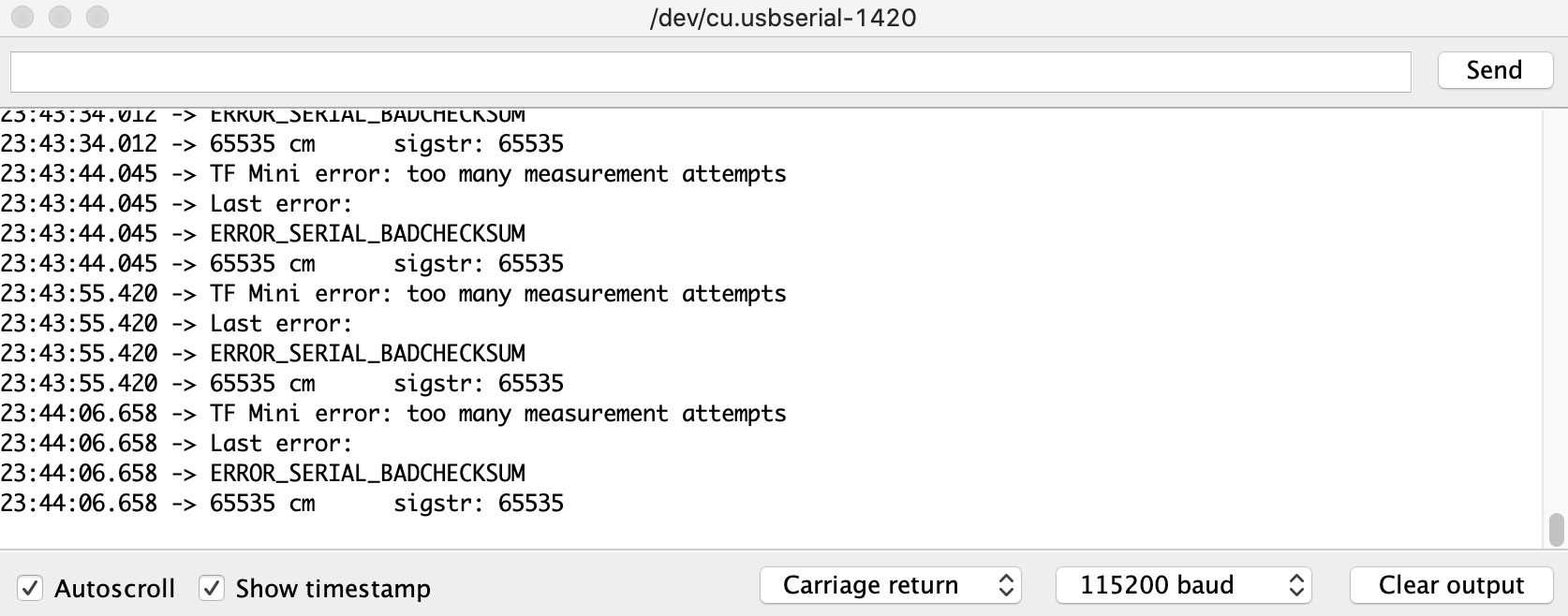 Can you help me to find a solution for this, this is for switching on a relay with tfmini plus ...