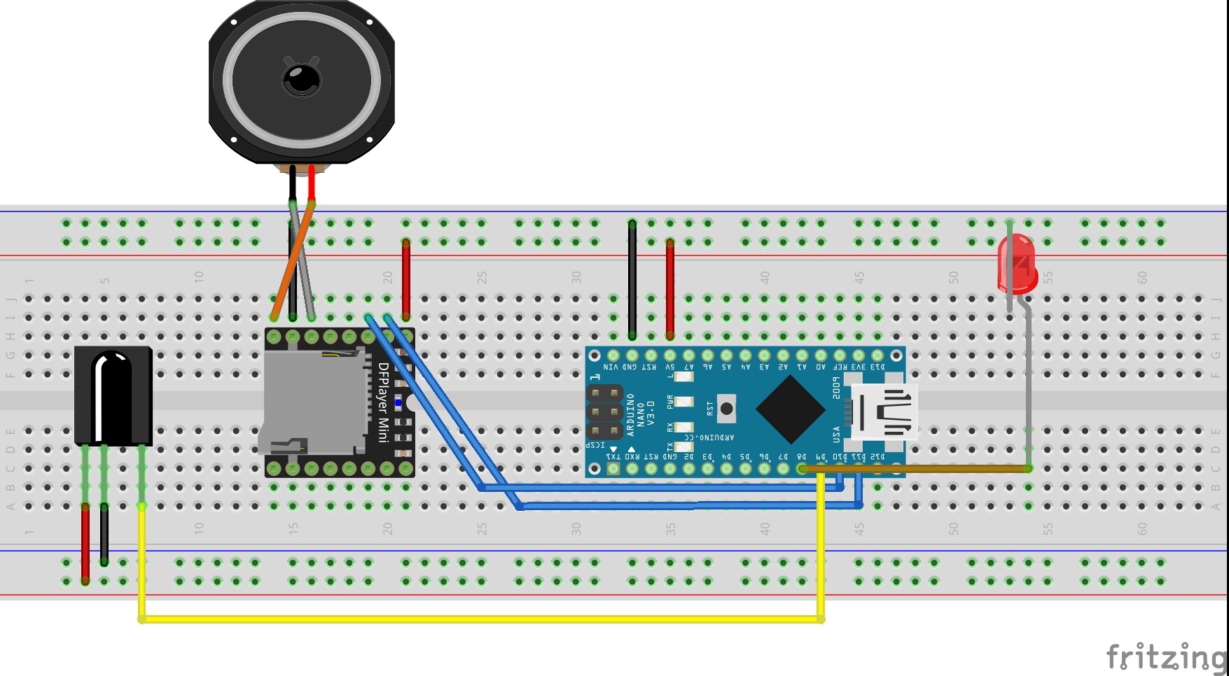 Help with a Halloween Project using dfplayer module - General Guidance - Arduino Forum