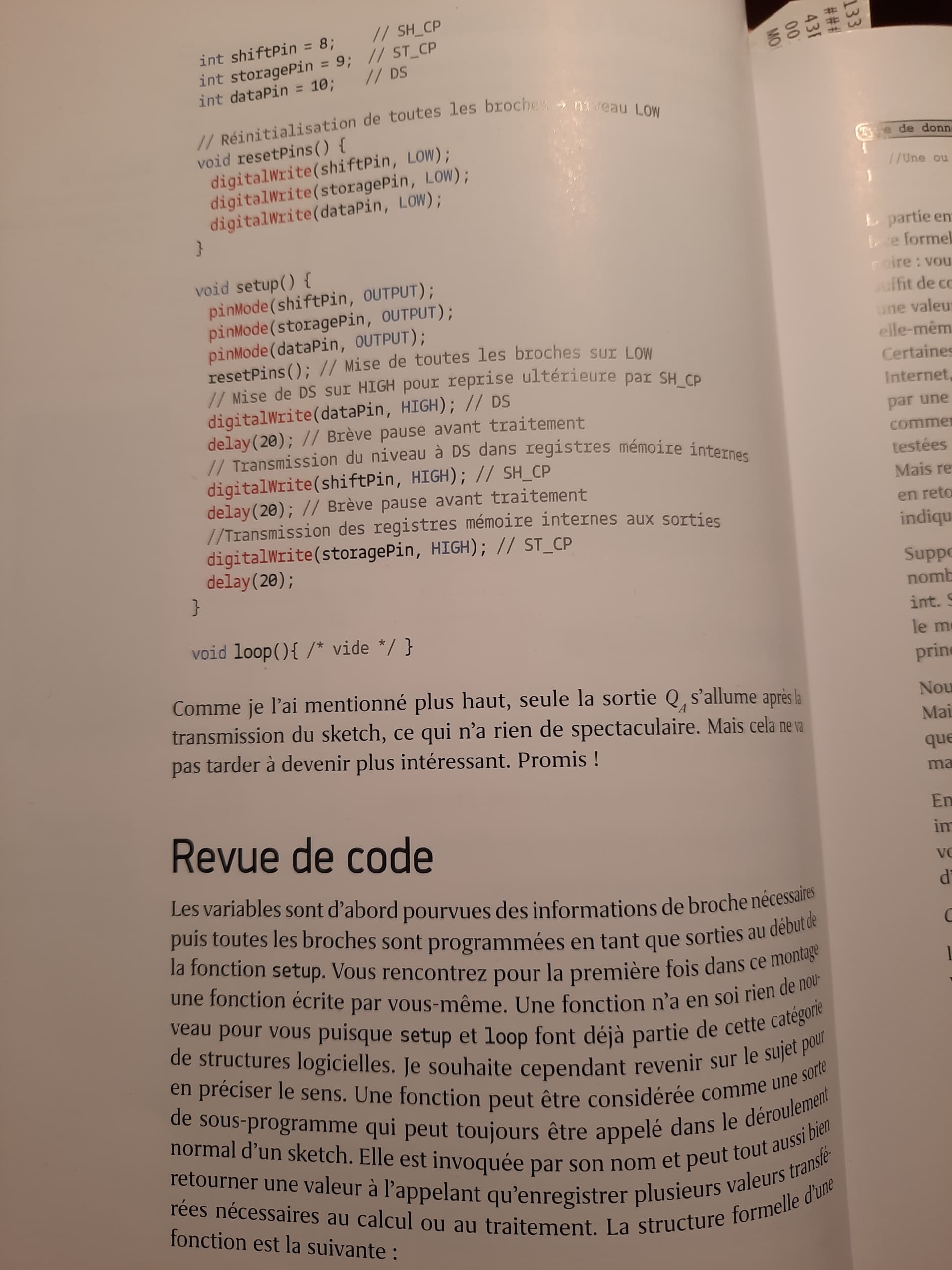Le grand livre d'arduino montage 7 - Français - Arduino Forum