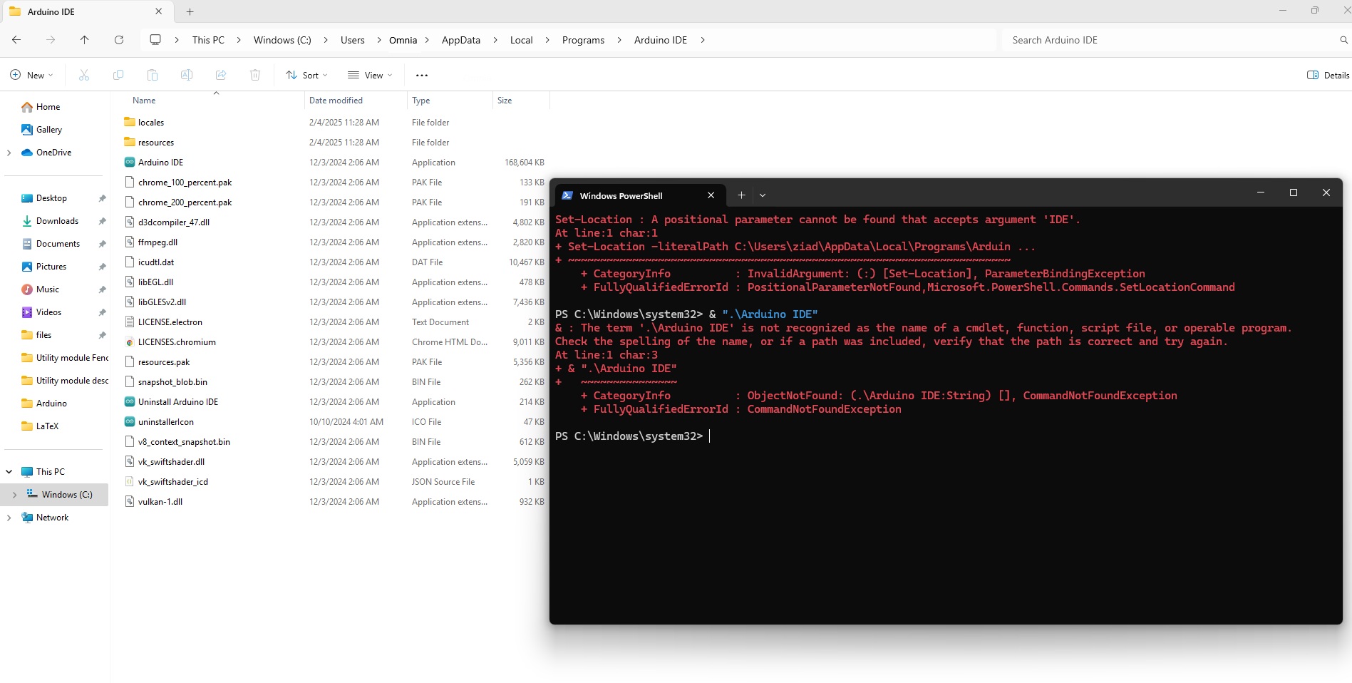 Sketch blueprint setting not working - IDE 2.x - Arduino Forum